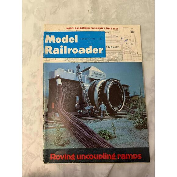 Other | Model Railroader August 1973 Vintage Magazine Vg Mg11 | Poshmark